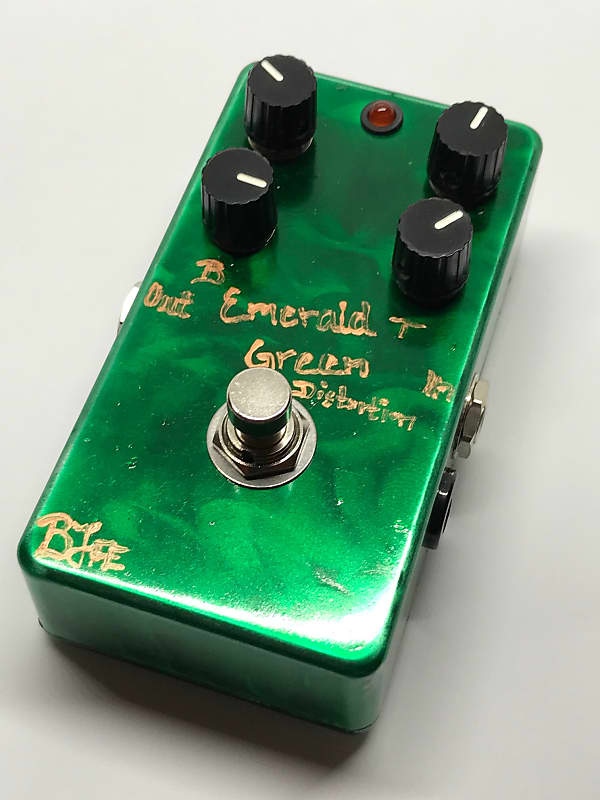 BJFe Emerald Green Distortion Machine (4-Knob) | Reverb