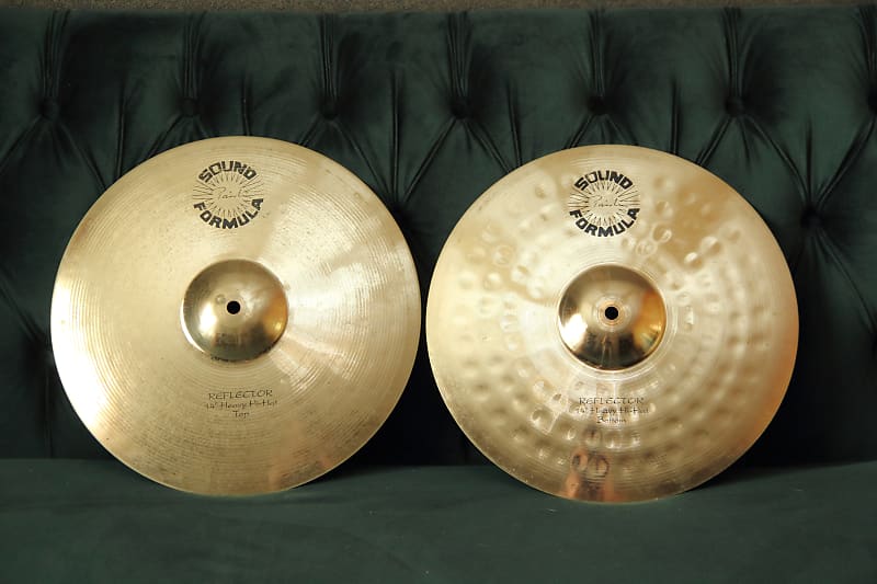 Paiste 14" Sound Formula Reflector Heavy Hi-Hats | Reverb