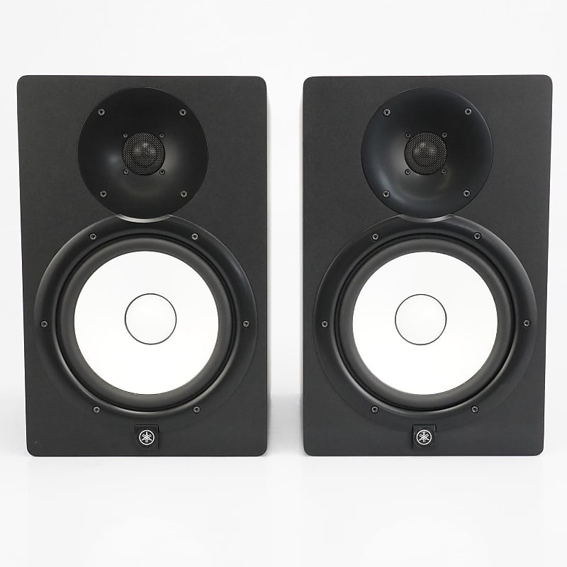 Yamaha HS8 8" Active Studio Monitors Pair w/ Isolation Pads + | Reverb