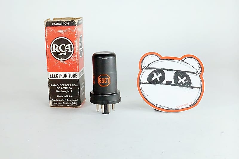 RCA 6SC7 Metal Can Vacuum Tube | Reverb