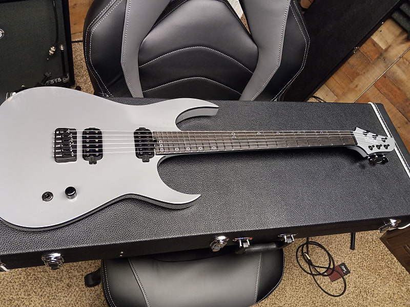 Schecter km6 hybrid guitar fishman pickups | Reverb