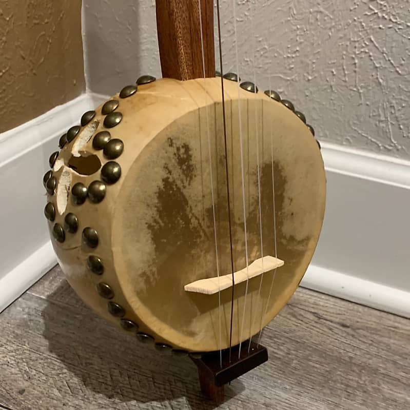 Witulski Custom Paddle Head Gourd Banjo | Reverb