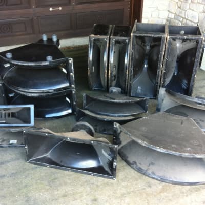 Vintage Community fiberglass horns. | Reverb