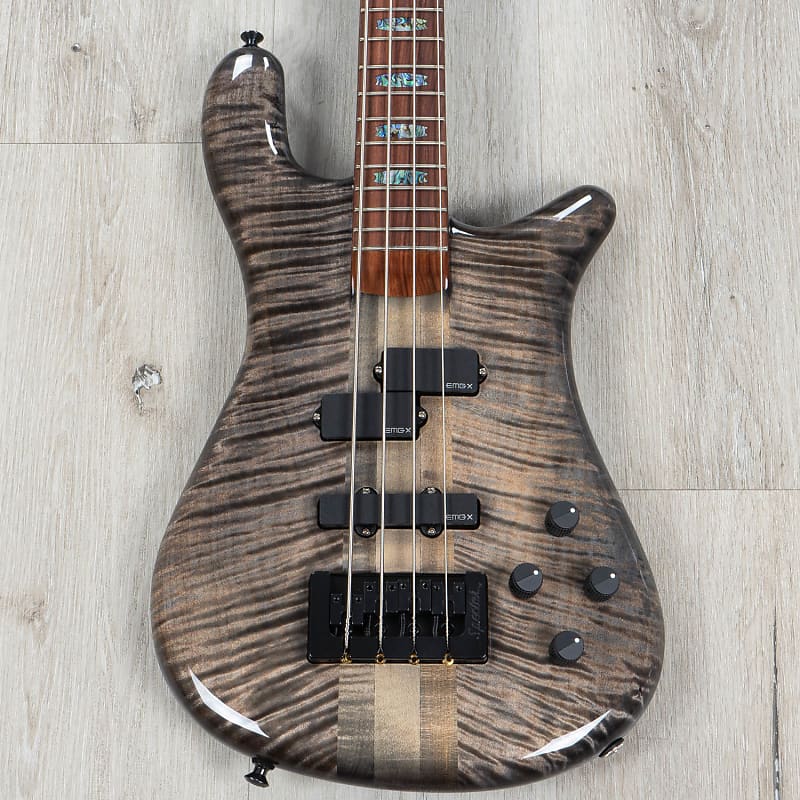 Spector USA NS-2 Bass, EMG Pickups, Flame Maple, Super Faded | Reverb