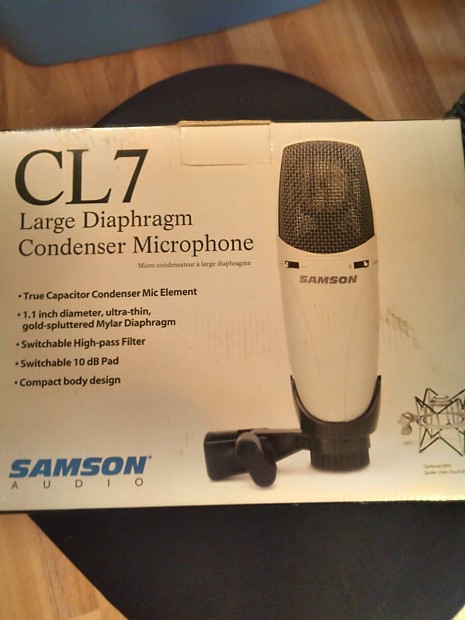 Samson CL7 CONDENSOR MIC NIB!! FREE SHOCK MOUNT !!! | Reverb