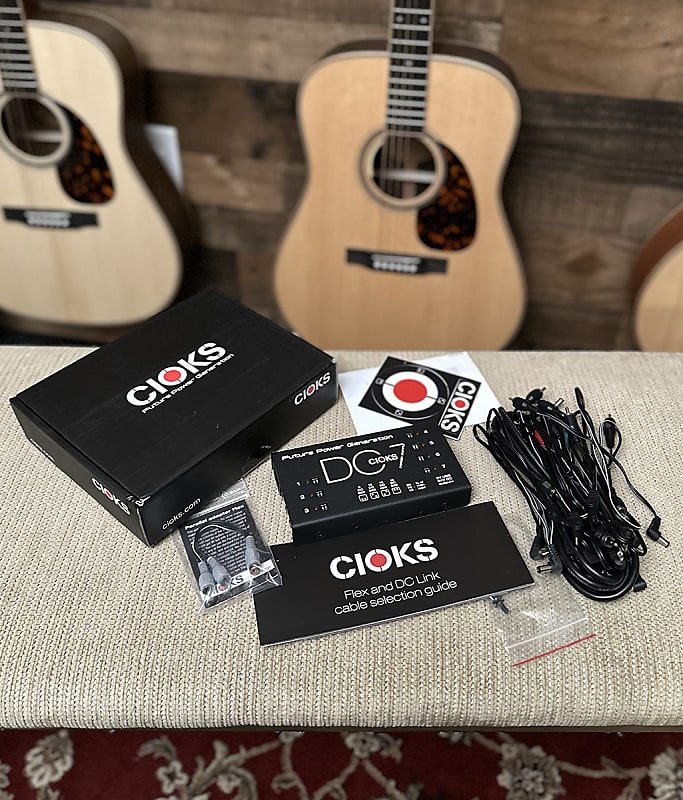 CIOKS DC-7 Power Pedal Supply with Flex Cable - Original Box | Reverb
