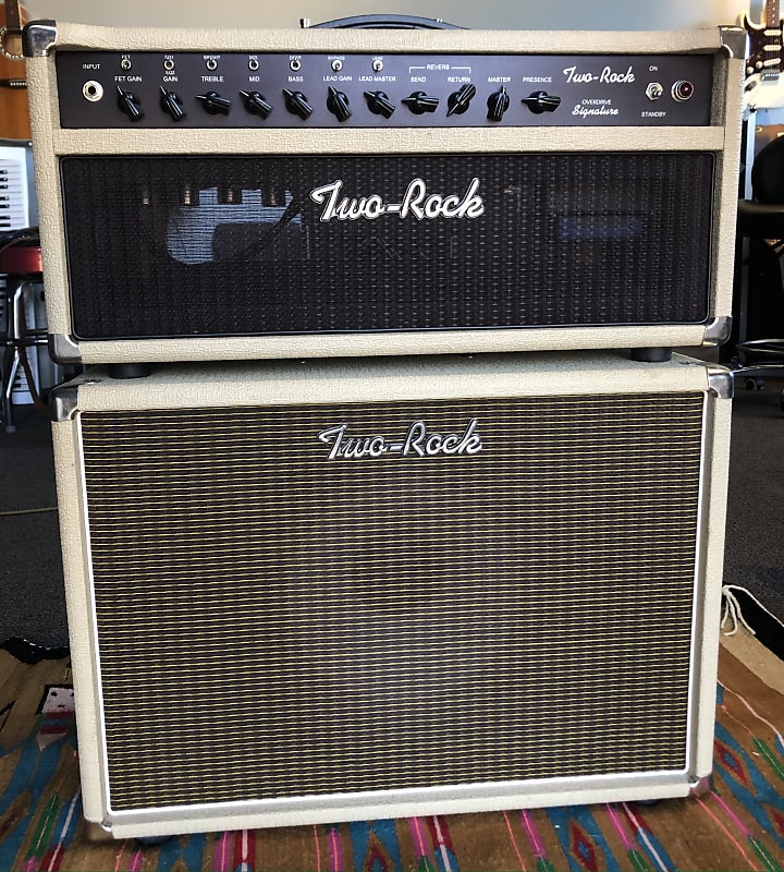 Two Rock Overdrive Signature Amp 100w 1 of 23 w 1x12 Cabinet | Reverb