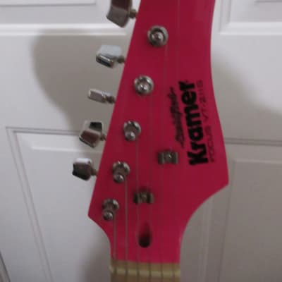 ~Cashified~ Kramer Stratocaster-Style Pink Rock 'n' Roller | Reverb