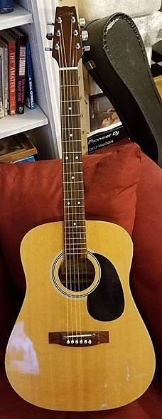Dixon DG-5 Vintage Acoustic Guitar 1970s Gorgeous! | Reverb