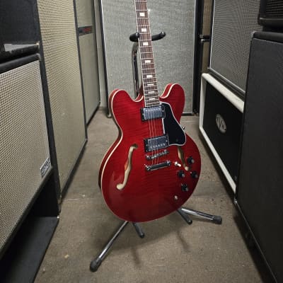 Maestro by Teisco 335 Style Made in Japan Pro setup Newer | Reverb