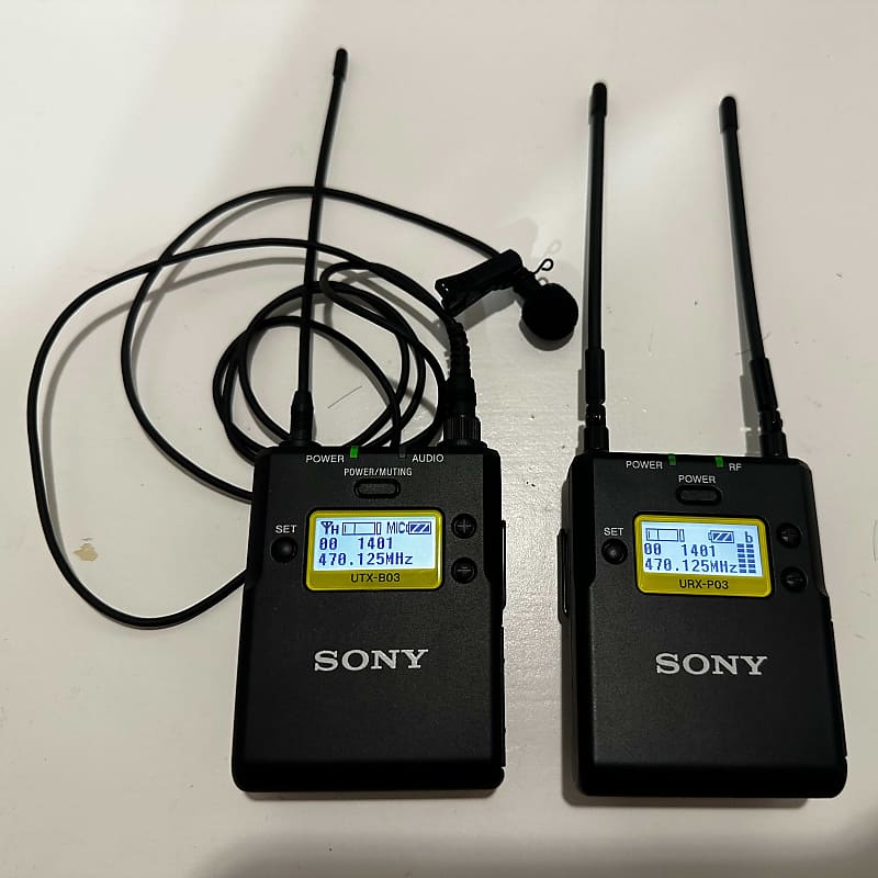 Sony UWP-D UTX-B03 & URX-P03 | Reverb