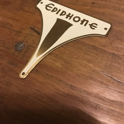 Vintage Epiphone Badge “Bikini” Logo | Reverb
