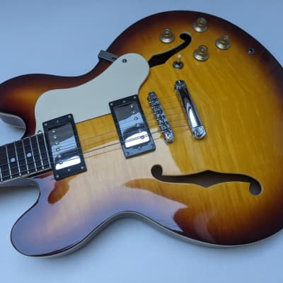 Alden AD Western Star Semi Acoustic Guitar Green Sparkle | Reverb UK