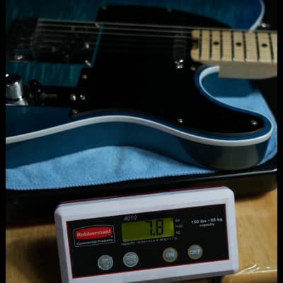 Fender American Elite Telecaster Electric Guitar - Aqua | Reverb