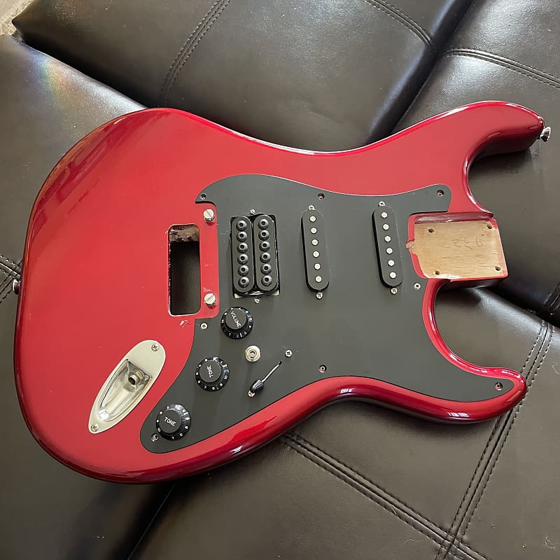Kramer Focus 3000 Loaded Body Candy Red | Reverb