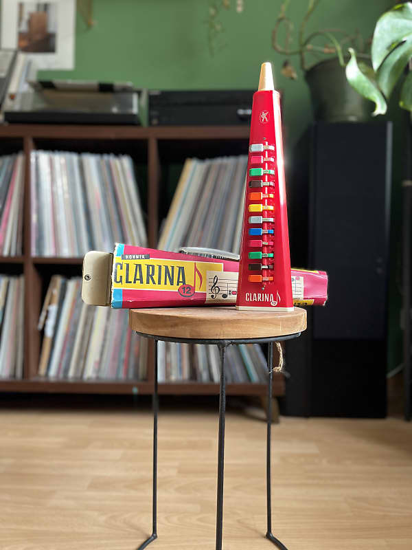 Hohner Clarina 12 60s Red Original Packing | Reverb