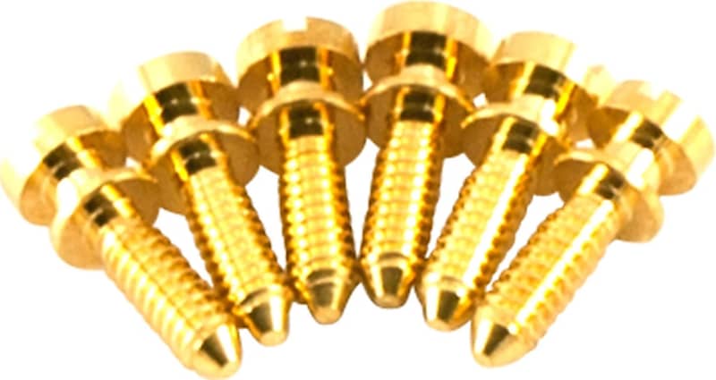 Kluson USA Brass Intonation Screw Set Of 6 For Nonwired | Reverb UK