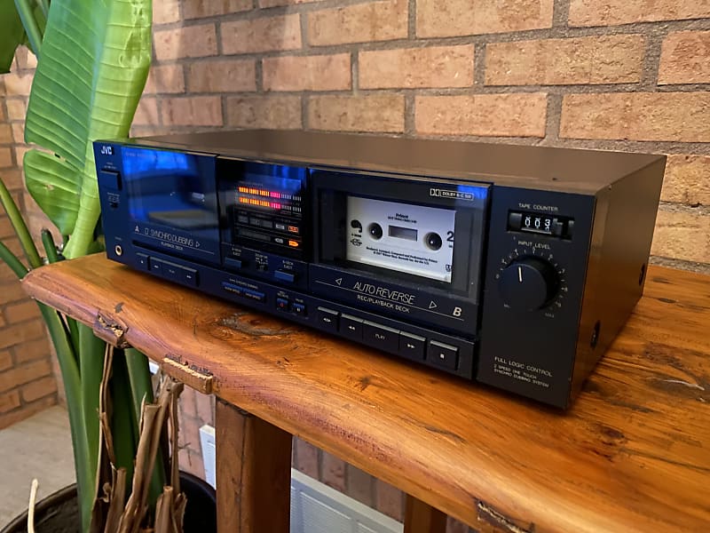 Jvc Td-w301 auto reverse double cassette deck | Reverb