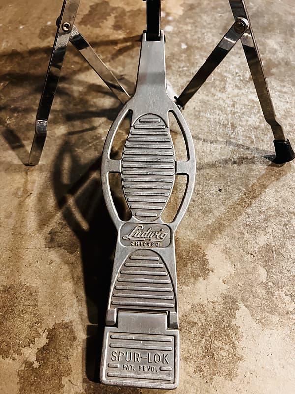 Ludwig Spur-Lock Hihat Stand 1960’s - Chrome | Reverb UK
