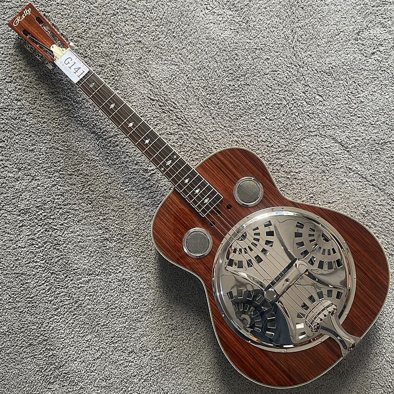 Rally Dobro Resonator Guitar, Acacia Body, Mahogany Neck, | Reverb UK