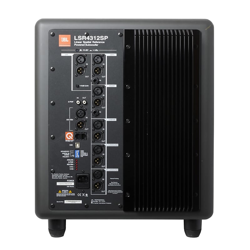 JBL LSR4312SP 12" Powered Studio Monitor Subwoofer Speaker | Reverb