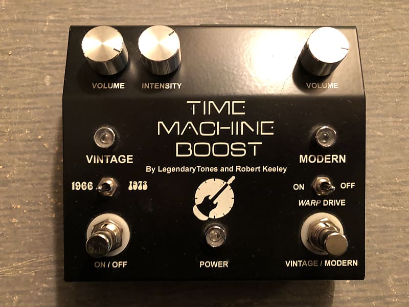 Keeley Time Machine Boost 2000’s Black | Reverb
