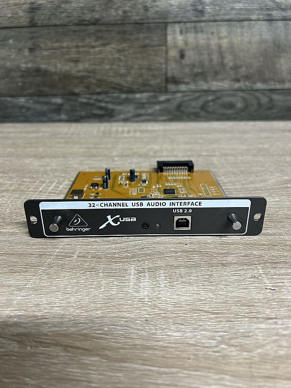 Behringer X-USB 32-channel USB 2.0 Interface Card for X32 | Reverb