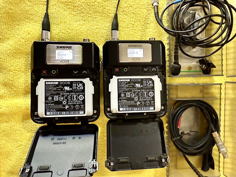 Shure ADX1 Digital Wireless Bodypack Transmitter with LEMO3 | Reverb