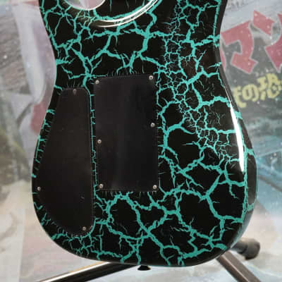 Charvel Dinky Custom DK-090 90's Blue Crackle MIJ Japan | Reverb UK