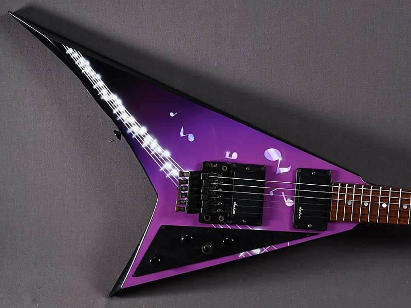 Jackson USA Randy Rhoads RR1 1987 "Music Notes" - SUPER | Reverb