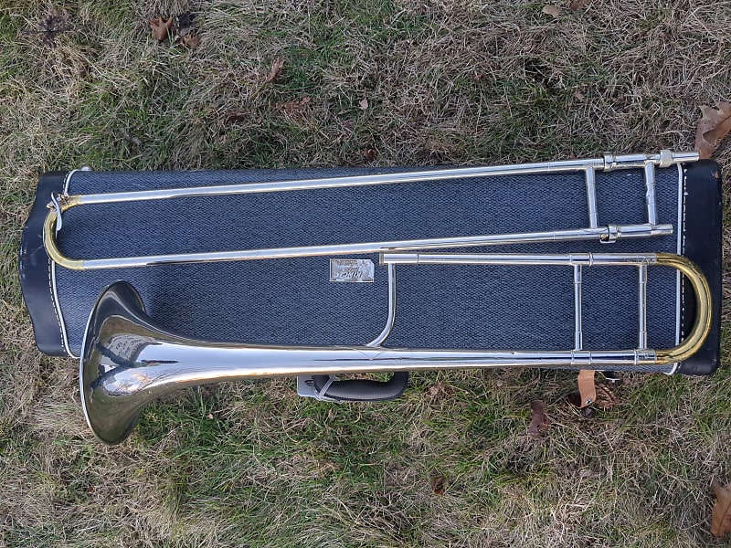 King Tempo Trombone With Original Case 1955 | Reverb