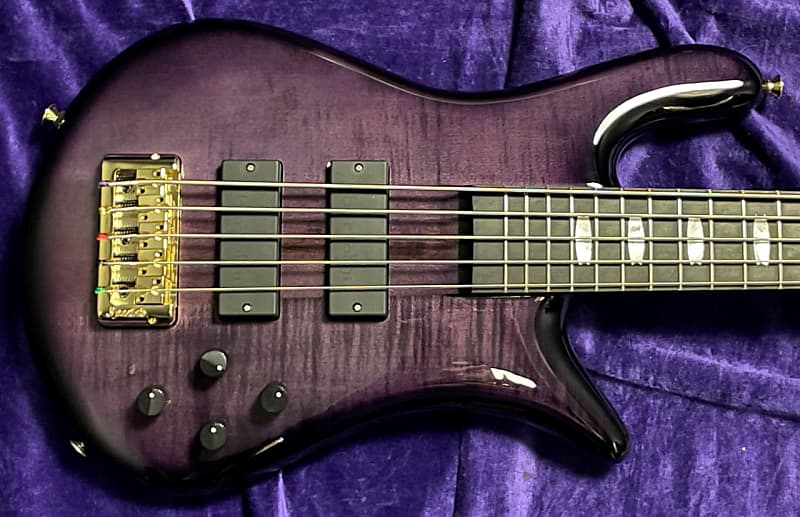 Spector Euro 5 LT, Violet Fade Gloss / Ebony *On Order, ETA | Reverb