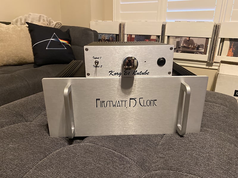 DIY Nelson Pass F5 amp with Korg Nutube Preamp | Reverb