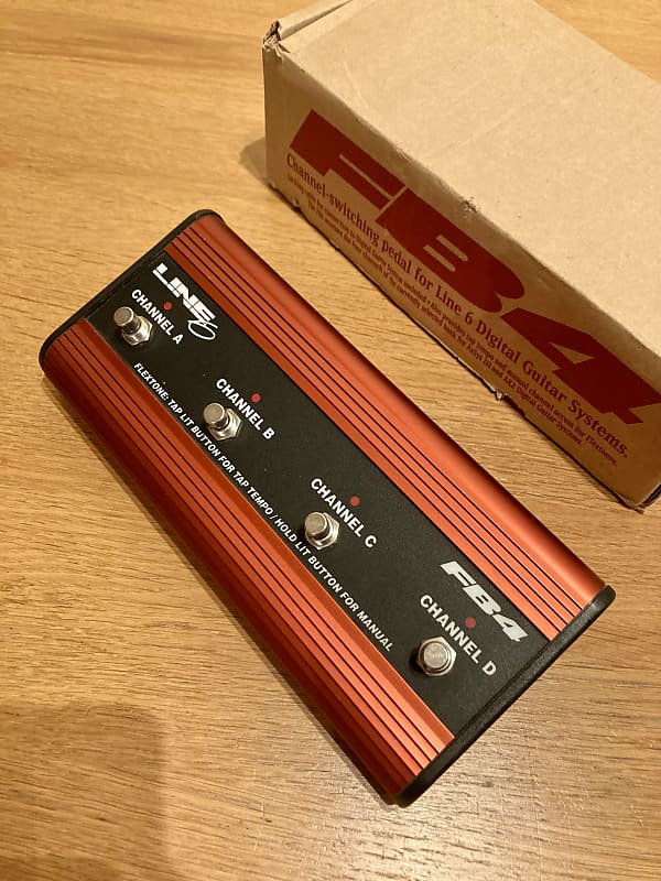 Line 6 FB4 foot controller 2000’s | Reverb UK