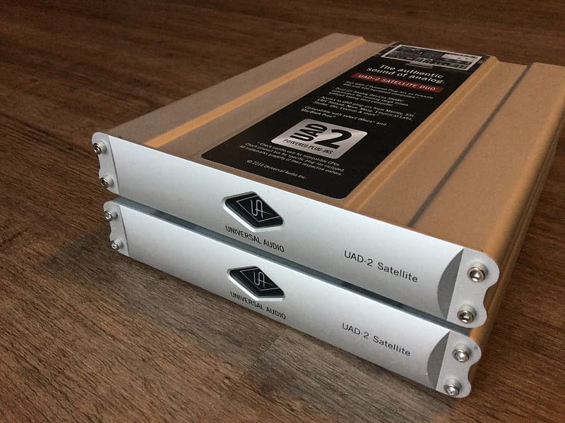 2x Universal Audio UAD-2 Satellite Firewire DUO + 19 Plugins | Reverb