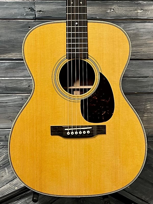 Martin OM-28E Standard Series Acoustic Electric Guitar- | Reverb