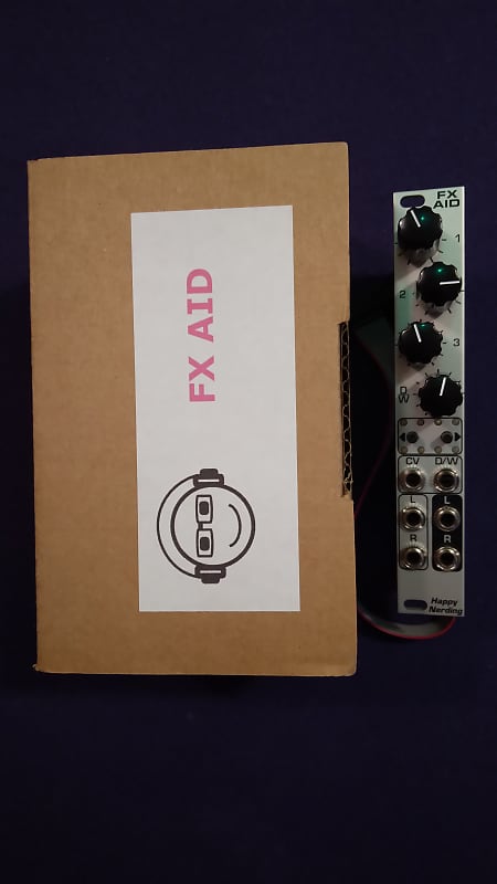 Happy Nerding FX Aid 2020s - Silver | Reverb