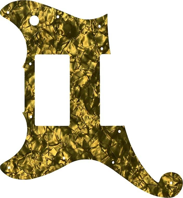WD Custom Pickguard For Left Hand D'Angelico Deluxe | Reverb UK