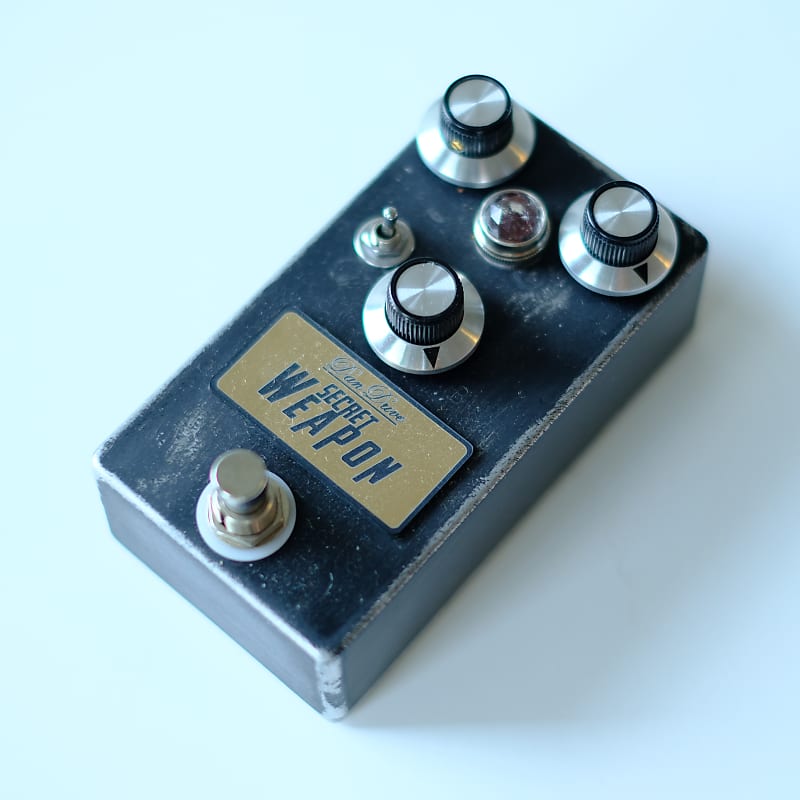 dandrive Secret Weapon 2022 - raw etched metal finish - dan | Reverb