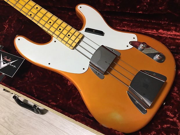 Fender Custom shop Limited Edition 1955 Relic Precision Bass | Reverb