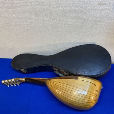 Suzuki M-203 Bowl back Mandolin with original case, pick | Reverb