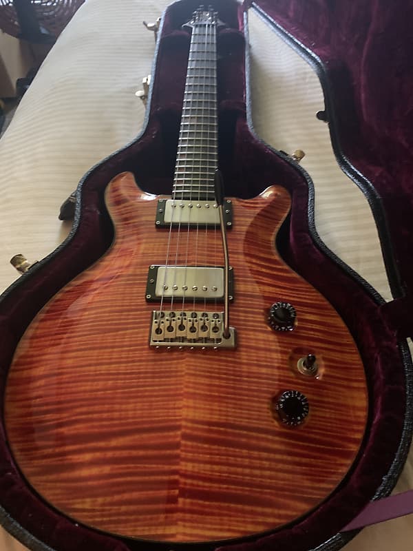 David Thomas McNaught (DTM) Vintage Double Cut 2015 Tequilla | Reverb