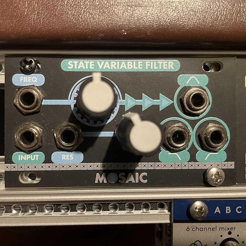 Mosaic State Variable Filter 1U 2023 - Black | Reverb UK