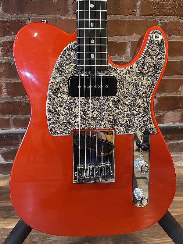 Pat's Custom Guitar Telecaster with Blonde Case | Reverb