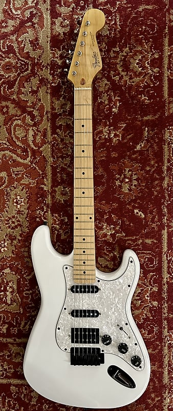 Fender Stratocaster (Partscaster) HSS C-2000s - White | Reverb