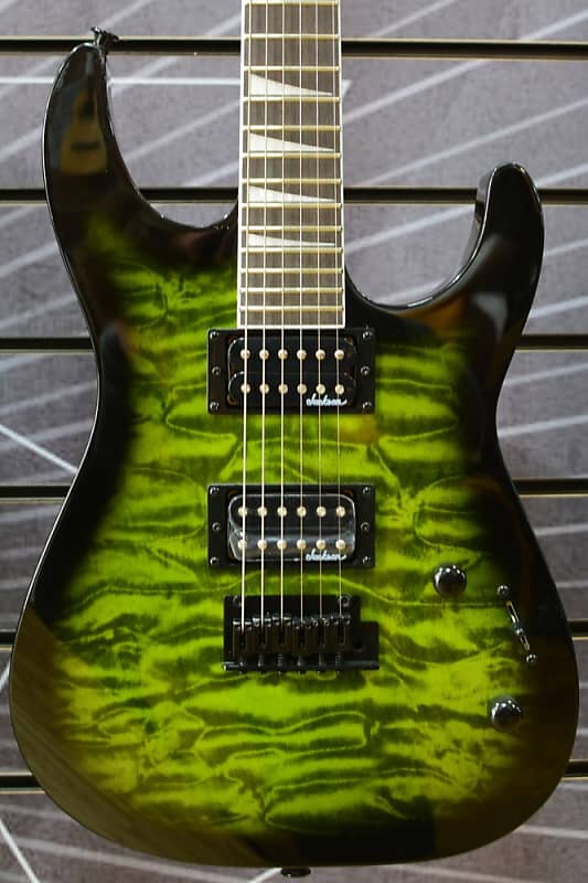 Jackson JS Series Dinky JS20 DKQ 2PT Electric Guitar Trans | Reverb UK