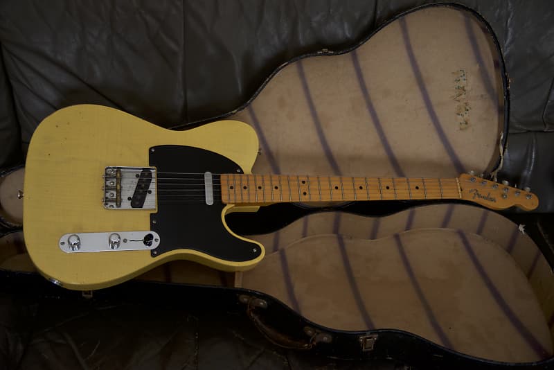 Nate Snell TL Black Guard Fender Telecaster Neck 1990s | Reverb UK
