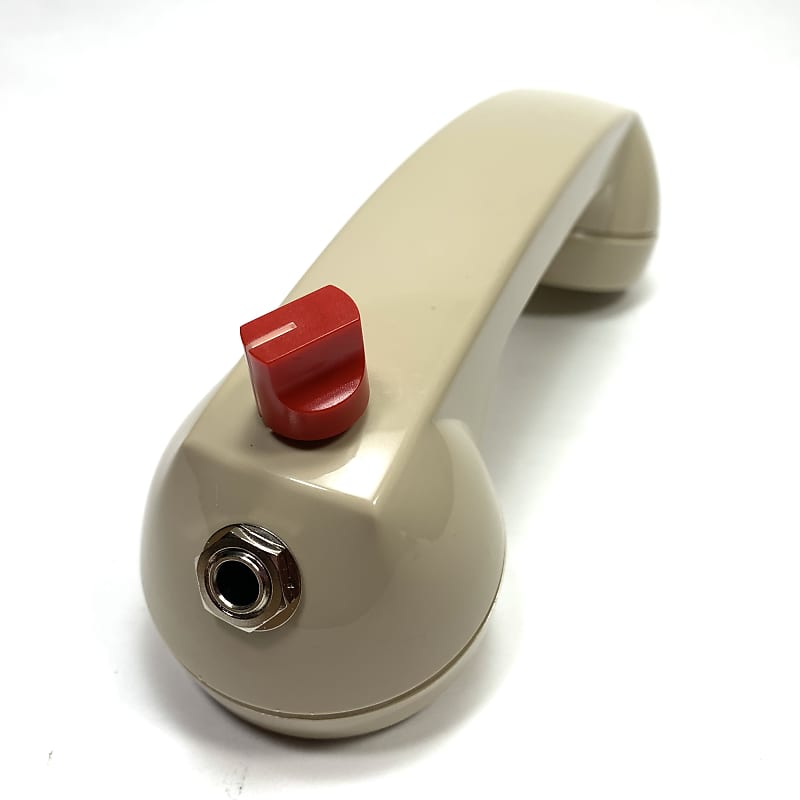 Vintage Telephone Microphone w/ Volume Knob & 1/4" Mono | Reverb