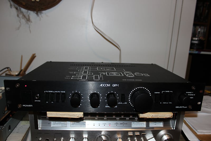 Restored Adcom GFP-1 Pre-Amplifer | Reverb