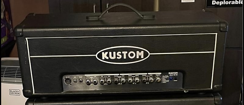 Kustom Quad 100 HD Head Black | Reverb